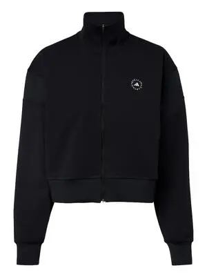 Adidas By Stella McCartney Cropped Track Jacket - Black
