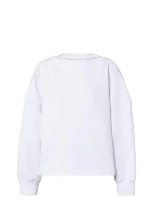 Alaïa Alaïa Cotton Sweatshirt White