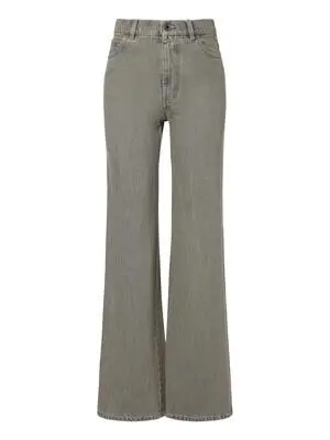 Max Mara Colibri High-Rise Flared Jeans Grey