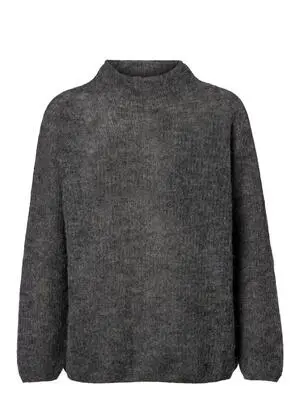 Max Mara Riga Wool-blend Sweater - Grey