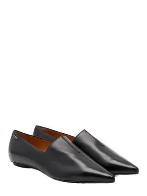 TOD'S Leather Loafers - Black