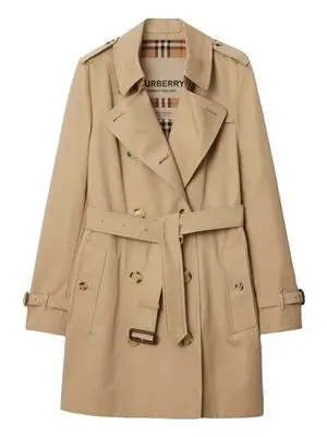 Burberry Burberry Short Chelsea Heritage Trench Coat Honey