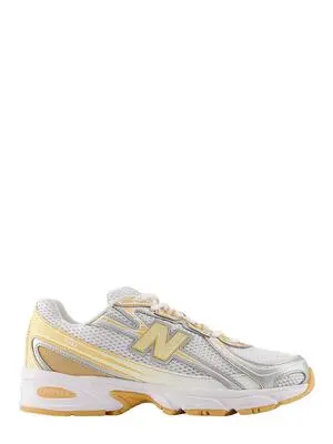 NEW BALANCE 740 "white Indoor Court Ash Wood - Yellow