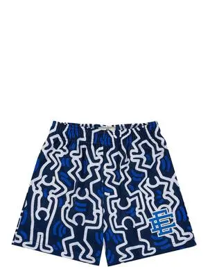 ERIC EMANUEL Ee Keith Haring Short - Blue