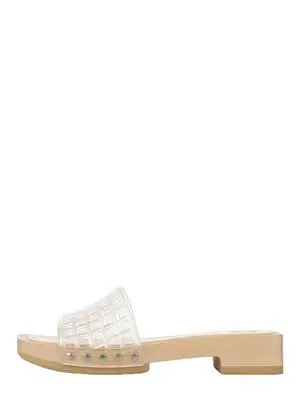 Vince Barbara Jelly Slide Sandal - Natural