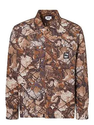 Obey Fence Camouflage Cotton Shirt - Multi