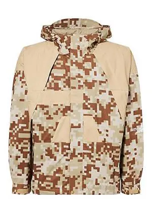 A BATHING APE X Kazuki Snow Hooded Shell Jacket - Beige