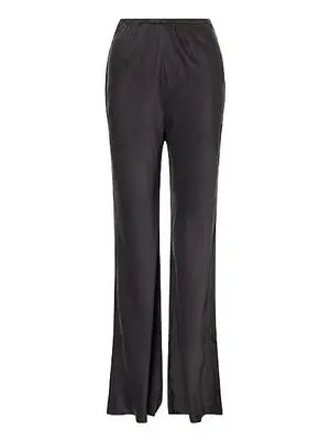 Dissh Kyra Bias-cut Silk Trousers - Black