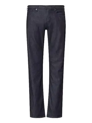 Emporio Armani Slim-fit Tapered-leg Denim Jeans - Blue Denim