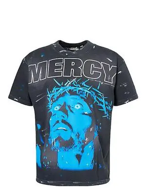 HELLSTAR Mercy Graphic-print Cotton-jersey T-shirt - Black