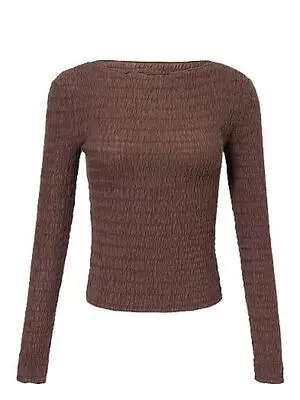 DISSH Melissa Long-Sleeve Knit Top
