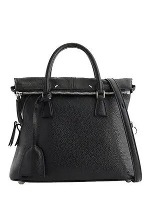 MAISON MARGIELA 5ac Classique Mini Leather Top Handle Bag - Black