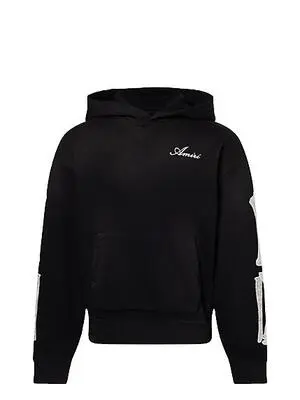 Amiri Oversized Cotton-jersey Hoodie - Black