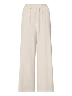 THE COUTURE CLUB Straight-leg Tailored Woven Trousers - Beige
