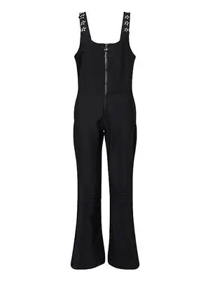 Perfect Moment Bib Flared Ski Suit - Jet Black