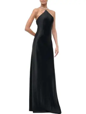 Staud Joy Maxi Dress - Black