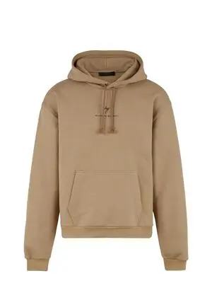 GIUSEPPE ZANOTTI Cotton Hoodie - Grey