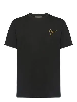 GIUSEPPE ZANOTTI Lr-01 T-shirt - Black