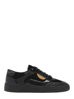 GIUSEPPE ZANOTTI Low-top Sneakers With Metal Detail - Black
