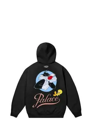 PALACE X Ugg Looney Tunes Hoodie - Black