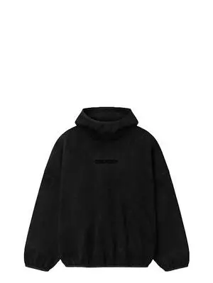 Fear Of God Essentials Suede Fleece Modern Hoodie - Vintage Black