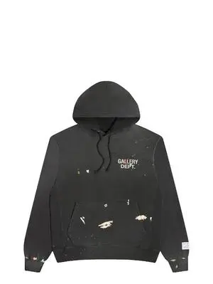 GALLERY DEPT. Paint Logo Hoodie - Vintage Black