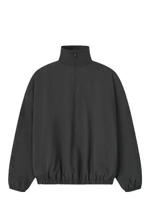 Fear Of God Essentials Nylon Half Zip Track Jacket - Iron Grey