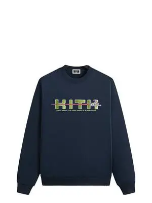 Kith X Disney Pixar And Beyond Nelson Crewneck Sweatshirt - Nocturnal