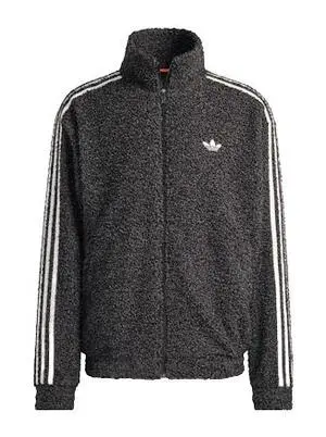 Adidas Boucle Firebird Tracktop - Black Grey Strata