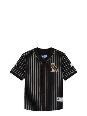 OVO X Starter Owls Baseball Jersey - Black