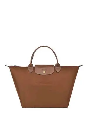 Longchamp Le Pliage Top Handle Bag M - Cognac