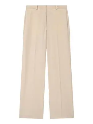 Isabel Marant Neonda Pleated Suit Pants - Ecru