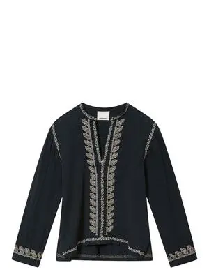 Isabel Marant Cizalie Top - Black