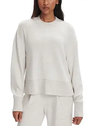 Varley Philippe Crop Sweatshirt - Ivory Marl