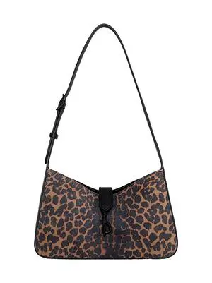 Rebecca Minkoff Megan Printed Shoulder Bag - Leopard