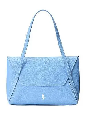 Polo Ralph Lauren Polo Play Mini Leather Envelope Bag - Blue