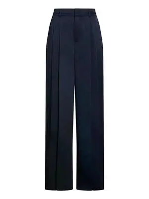 Cinq À Sept Marne Pleated Trousers - Blue