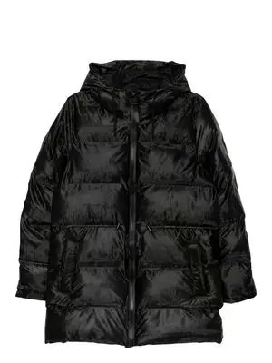 Rains Alta Puffer Jacket - Black