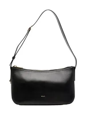 Bally Logo Shoulder Bag - Black