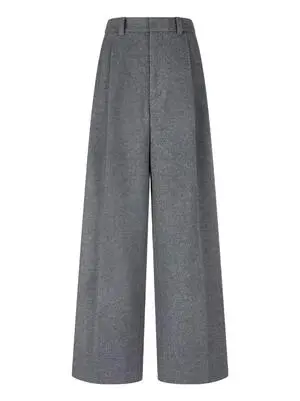STUDIO TOMBOY Pleated Wool Trousers Grey