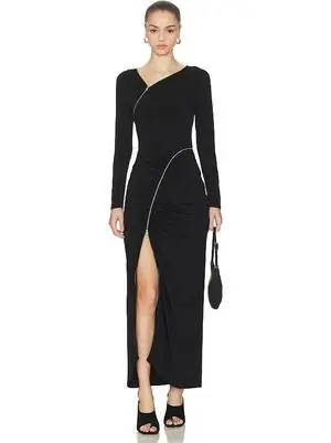 ALLSAINTS Elsie Zipper Dress - Black