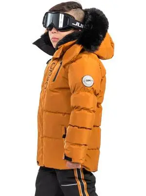 ÖSNO Performance Snowsuit Jacket And Snowpants - Black Fur