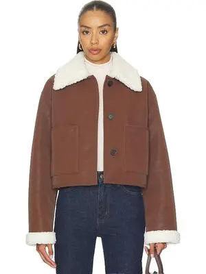 L'academie Ayla Jacket - Brown & Ivory