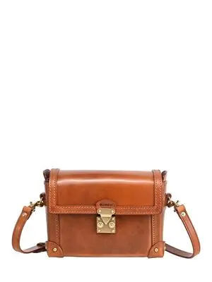 OLD TREND Azalea Leather Crossbody - Caramel
