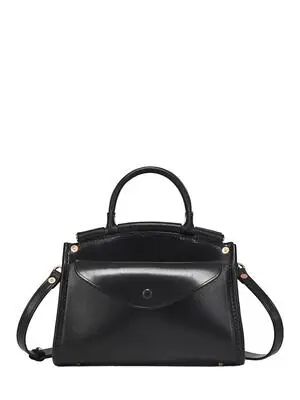 OLD TREND Laurel Structured Satchel Black