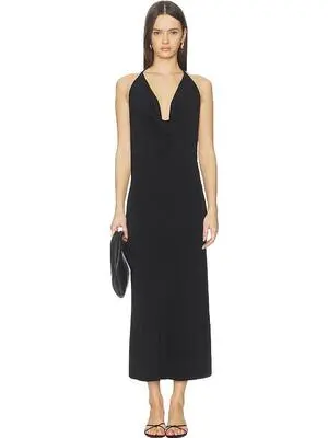 BELLA VENICE Soleil Maxi Dress - Black