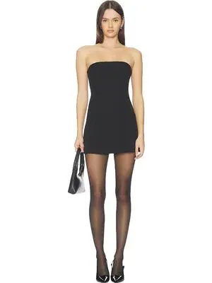 ALL THE WAYS Nikola Strapless Mini Dress - Black