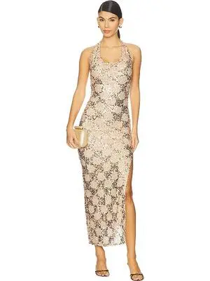 Heartloom Acadia Sequin Dress - Champagne