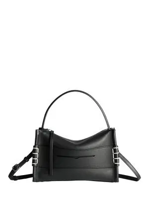 JW Anderson Small Loafer Leather Handbag - Black
