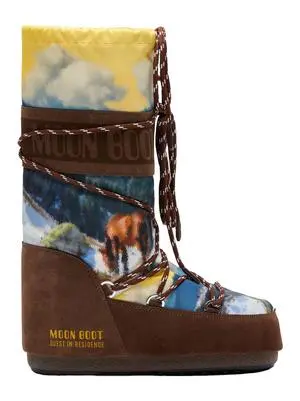 MOON BOOT® X Guest In Residence Icon High Boots - Cocoa